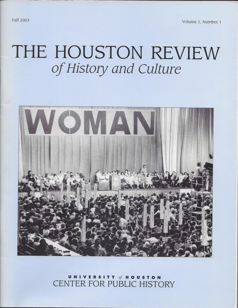 V 1 N 1 Women in Houston’s History | Houston History Magazine